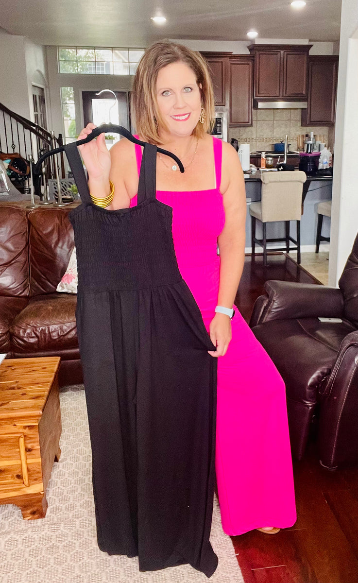 Smocked Jumpsuit – Royal Creations